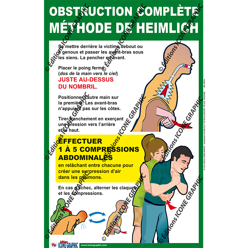 L'AFFICHE DETAILLEE : ETOUFFEMENT TOTAL - HEIMLICH