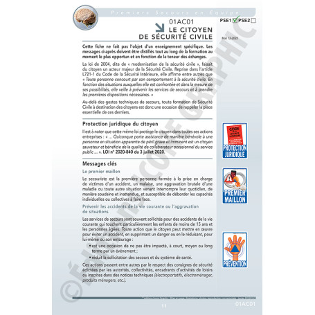 Recommandations illustrées des Premiers Secours en Equipe - PSE ı Editions Icone Graphic