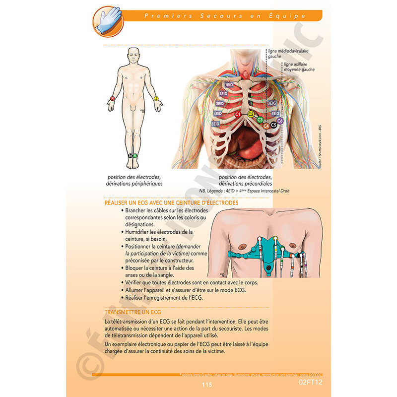 Recommandations illustrées des Premiers Secours en Equipe - PSE ı Editions Icone Graphic