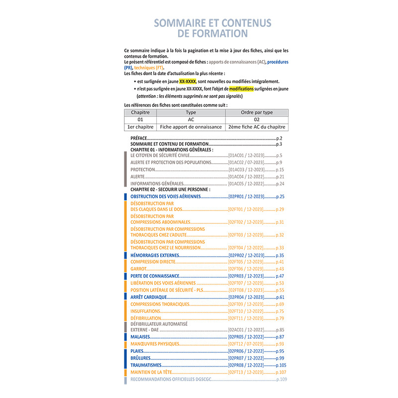 Le guide technique du formateur PSC - Premiers Secours Citoyen ı ...
