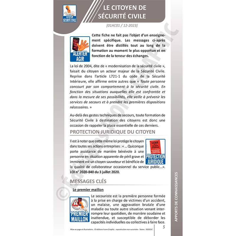 Le guide technique du formateur PSC - Premiers Secours Citoyen ı ...