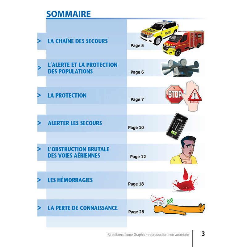 Le mémo interactif des premiers secours - PSC1