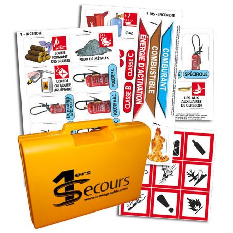 Pack pédagogique formateur incendie - extincteur (Equipier de première ...