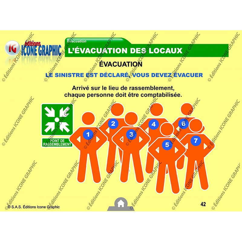 Pack pédagogique formateur incendie EPI - évacuation des locaux
