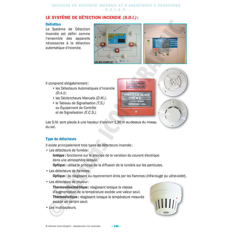 Pack formation SSIAP1 : Livre et mémo pour réussir son examen