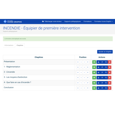 Diaporama Formateur - Evacuation Incendie Guide file Serre file ...