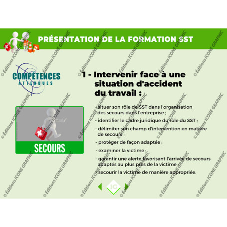 Pack pédagogique complet : Formateur SST - Sauveteur Secouriste du Travail
